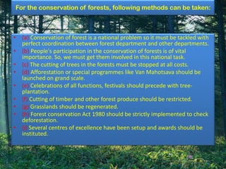 Conservation of natural resources | PPTX