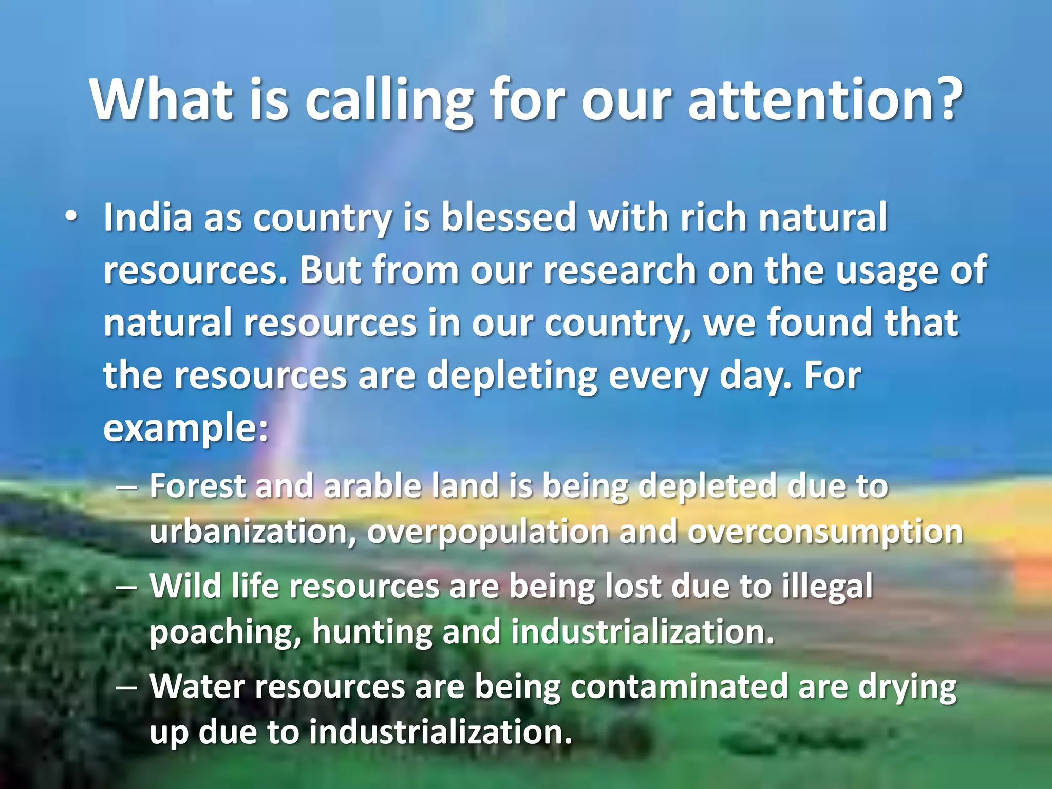 Conservation of natural resources.ppt