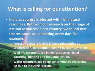 Conservation of natural resources.ppt