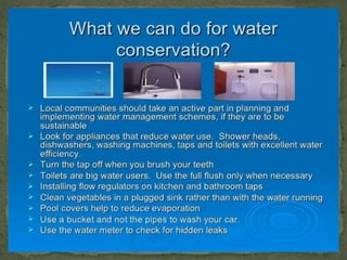 Conservation of natural resources | PPTX