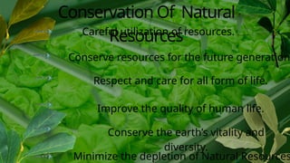 Conservation Of Natural Resources 1.pptx