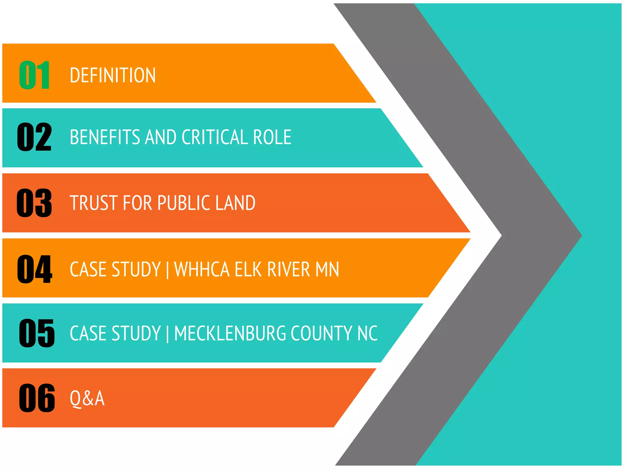 Conservation partnerships for parks and recreation | PPT