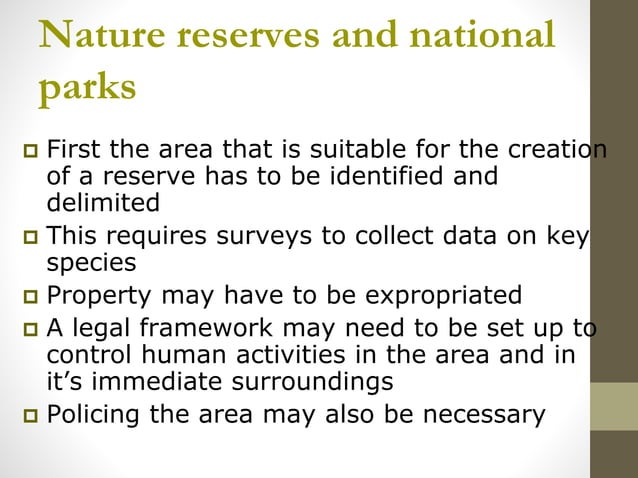 Conservation program for endangered species | PPTX | Zoos & Aquariums ...