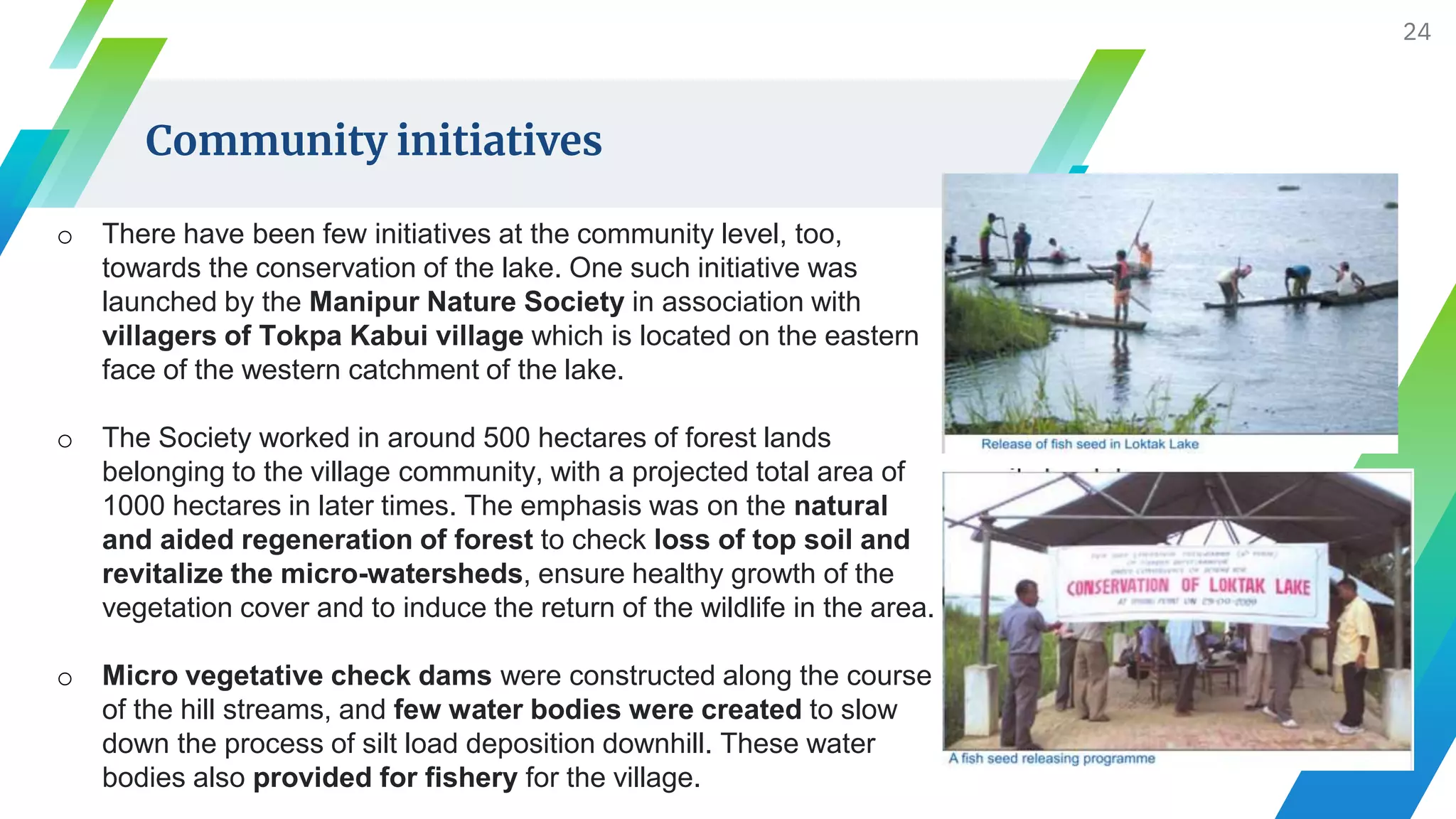 Conservation strategies for LOKTAK lake ecosystem | PPTX