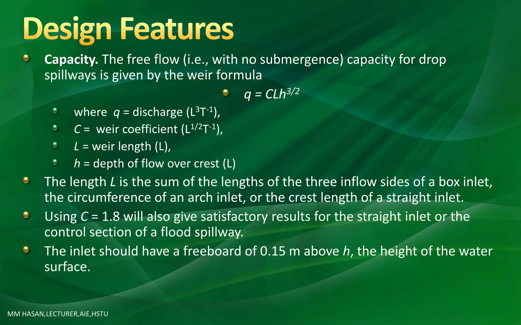 Soil Water Conservation structure | PPTX