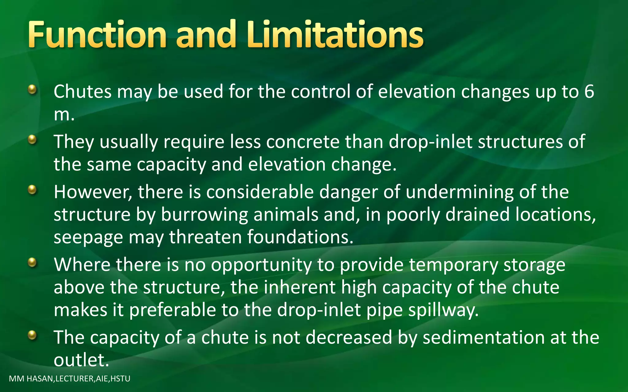 Soil Water Conservation structure | PPTX