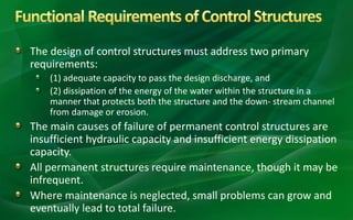 Soil Water Conservation structure | PPTX