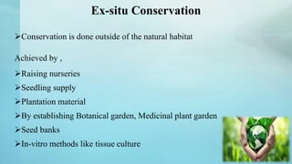 Conservation & Sustainable Utility of Medicinal Plants - Dr Akhilraj A ...