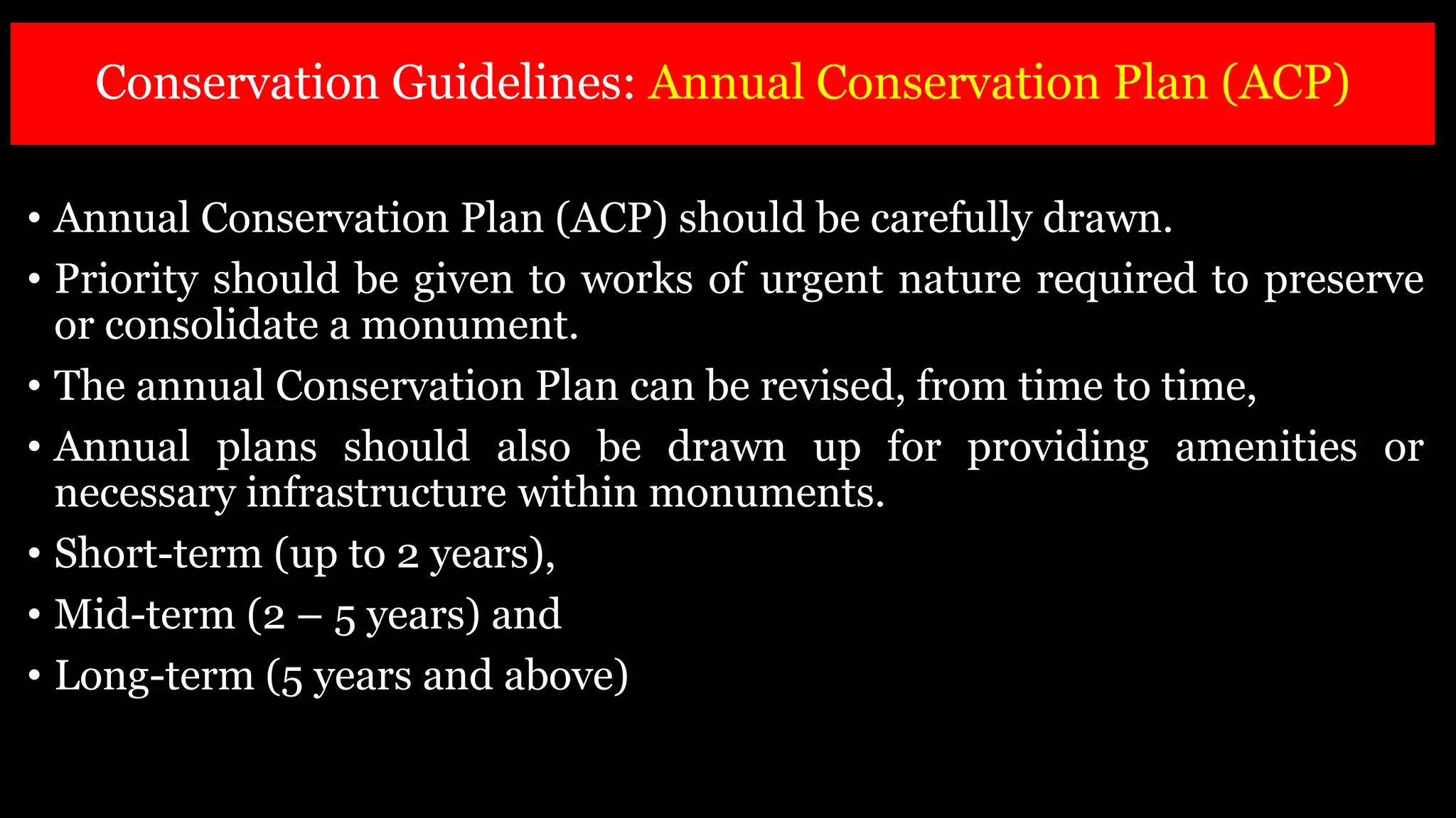 Conservation Theories, Modern Principles and Guidelines.pptx