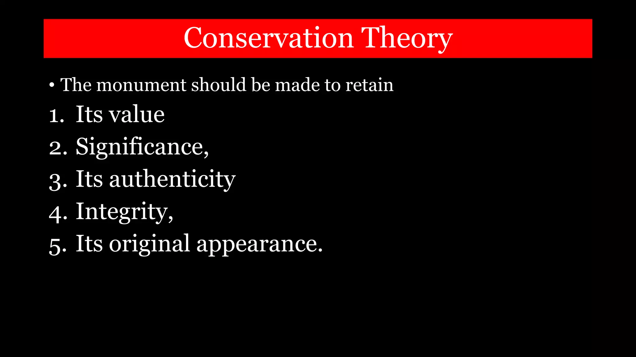 Conservation Theories, Modern Principles and Guidelines.pptx