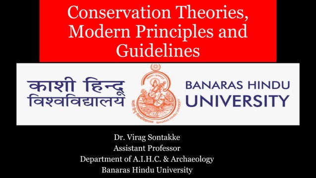 Conservation Theories, Modern Principles and Guidelines.pptx