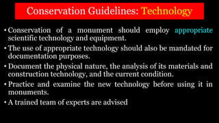 Conservation Theories, Modern Principles and Guidelines.pptx | Travel ...