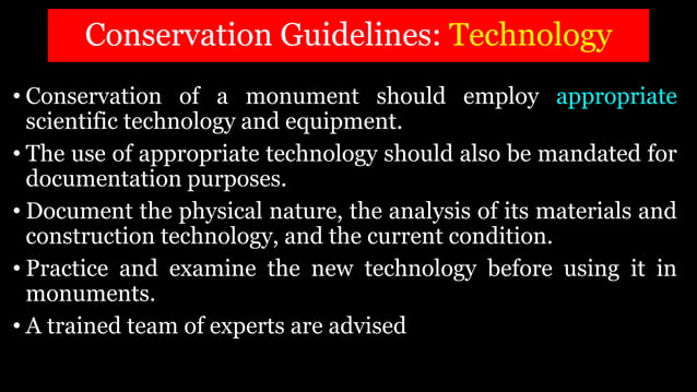 Conservation Theories, Modern Principles and Guidelines.pptx