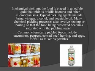 Conservation with vinegar | PPTX