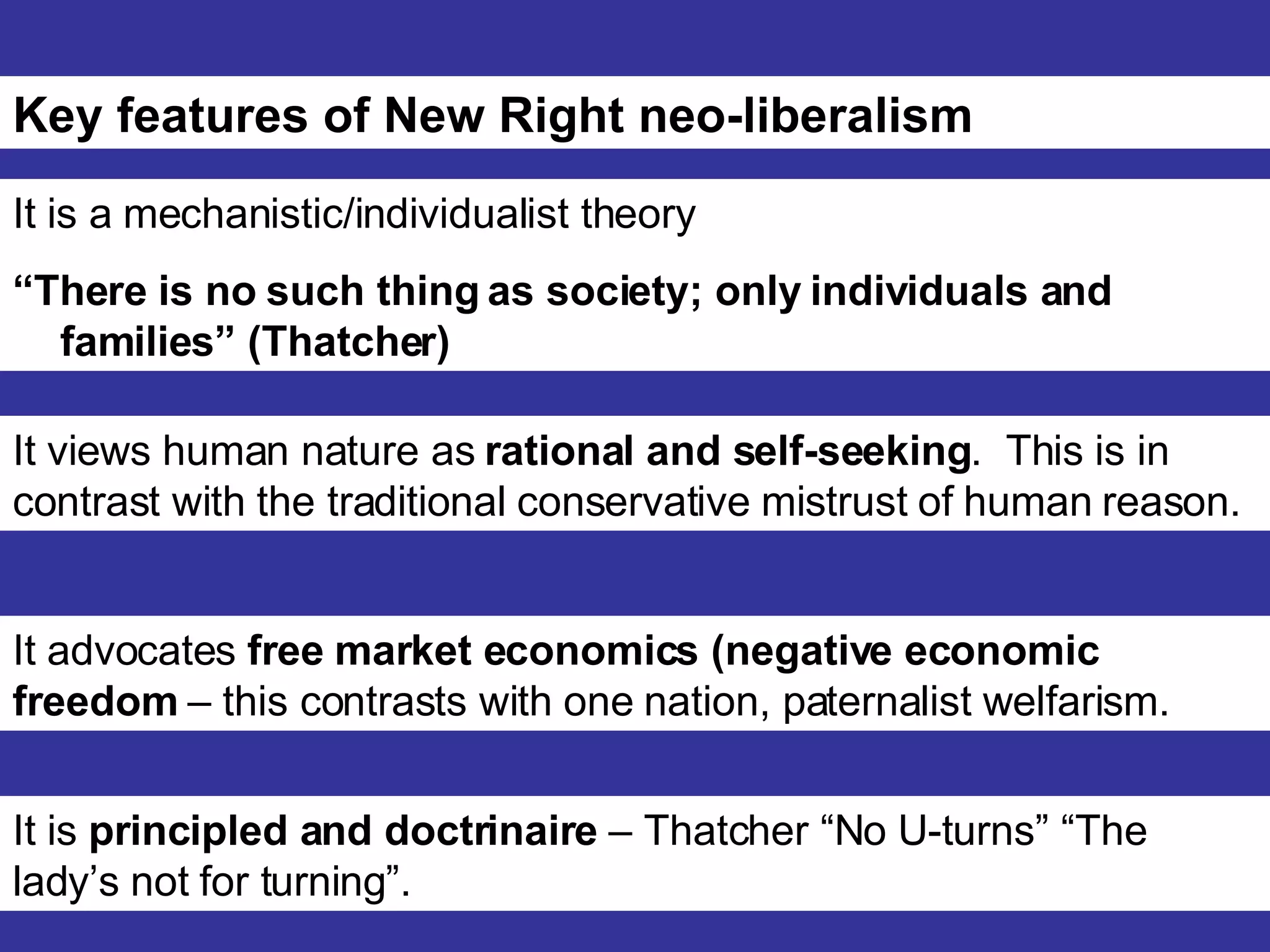 conservatism traditional and new right | PPT