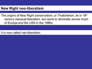 conservatism traditional and new right | PPT