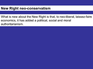 conservatism traditional and new right | PPT