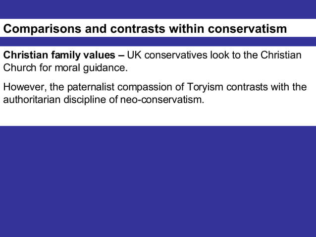 conservatism traditional and new right | PPT