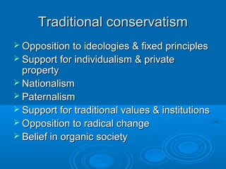 Conservatism2 | PPT