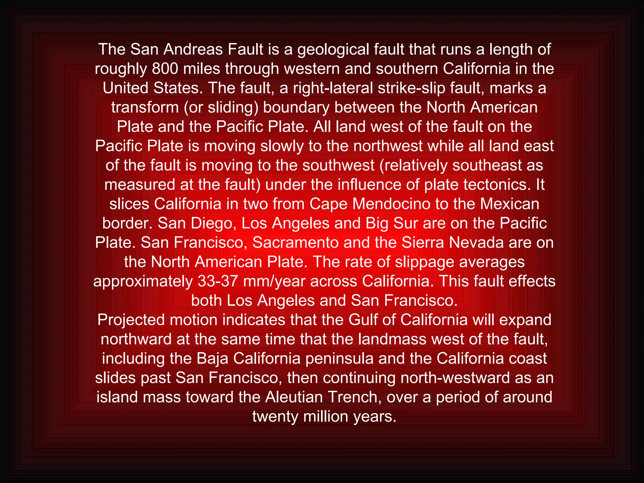 Conservative (Passive) Plate Boundaries | PPT