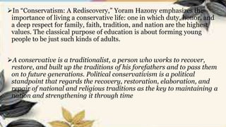 Conservative and Progressive functions of Education report.pptx