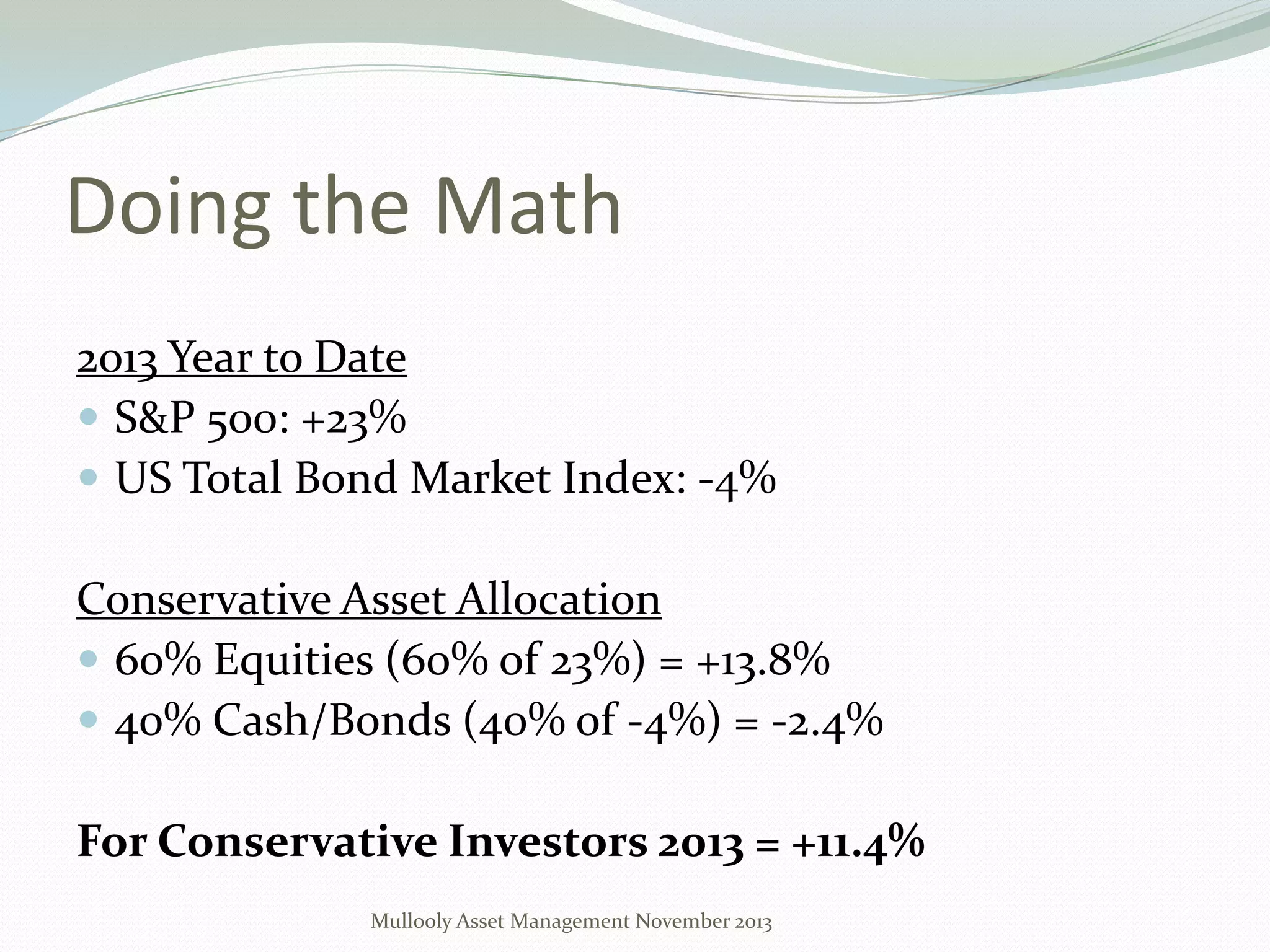 Defining a Conservative Investor | PPT