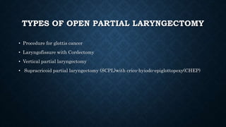 Conservative laryngeal surgery | PPTX