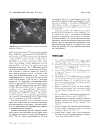 Conservative management of small intestinal intussusception and ...