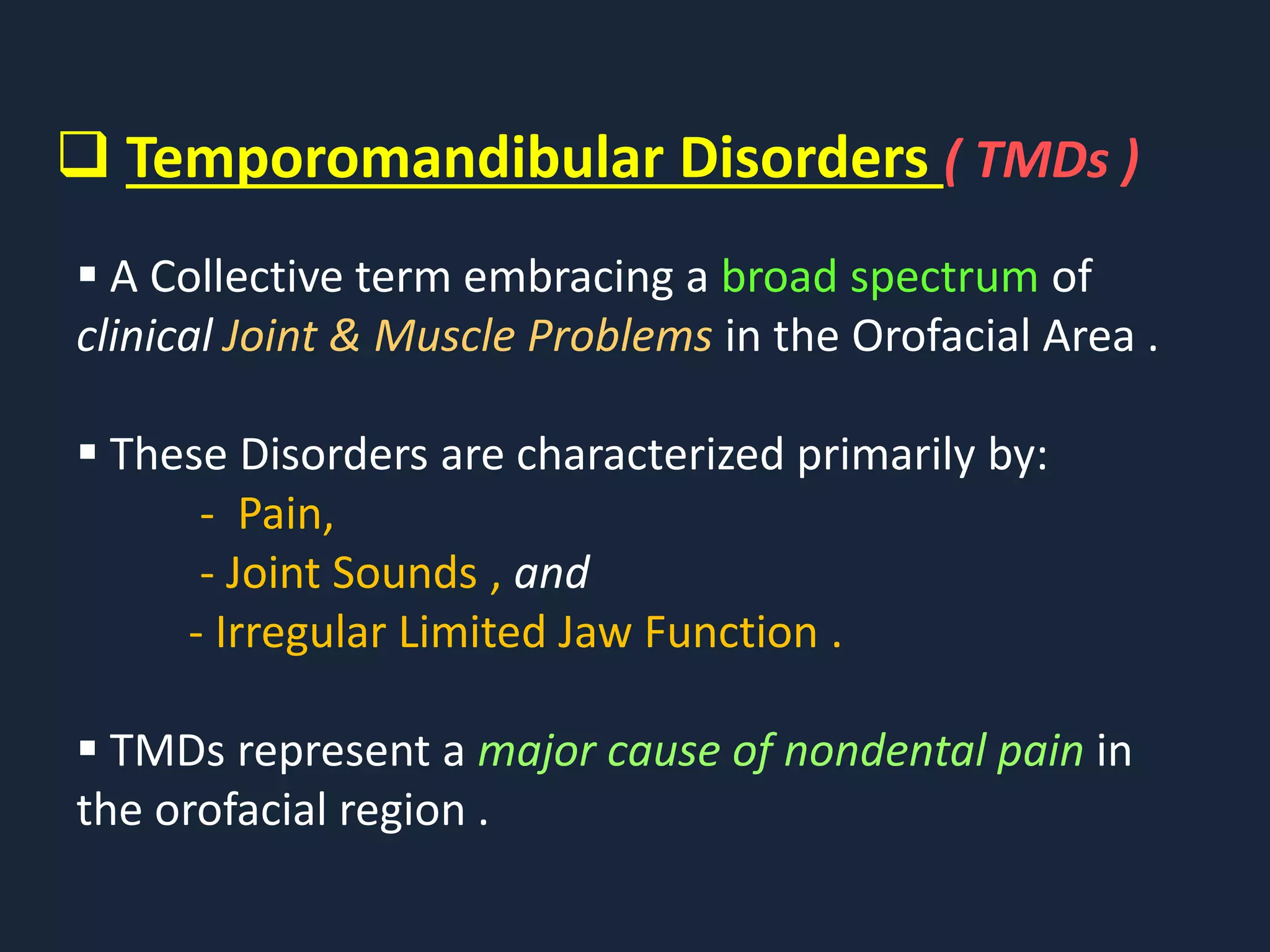Conservative management of temporomandibular disorders | PDF