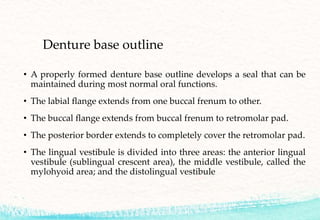 Conservative prosthodontic procedures to improve mandibular denture ...