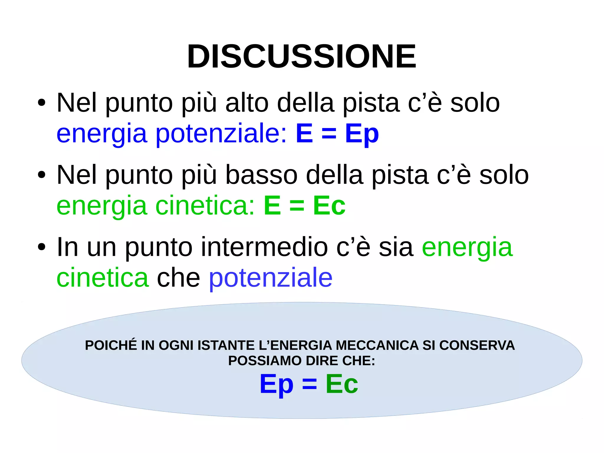Conservazione dell'energia | PDF