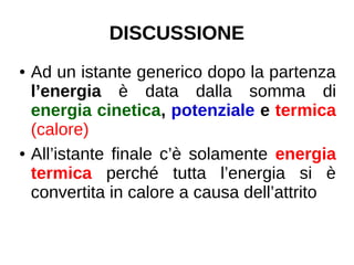 Conservazione dell'energia | PDF