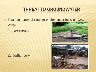Conservation of groundwater | PPTX