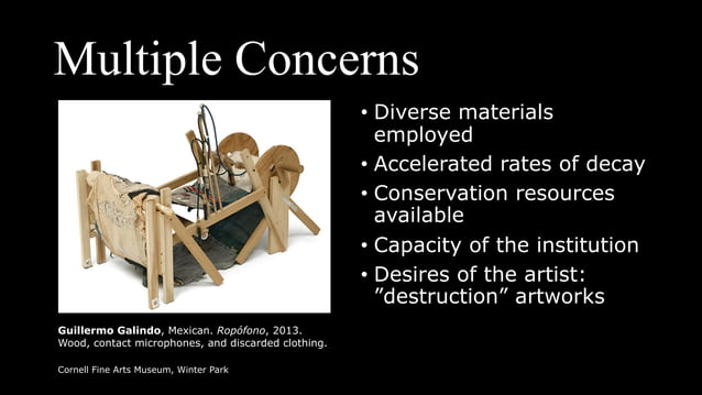 Conserving the New: Diverse Approaches Towards the Conservation of Contemporary Cultural ...