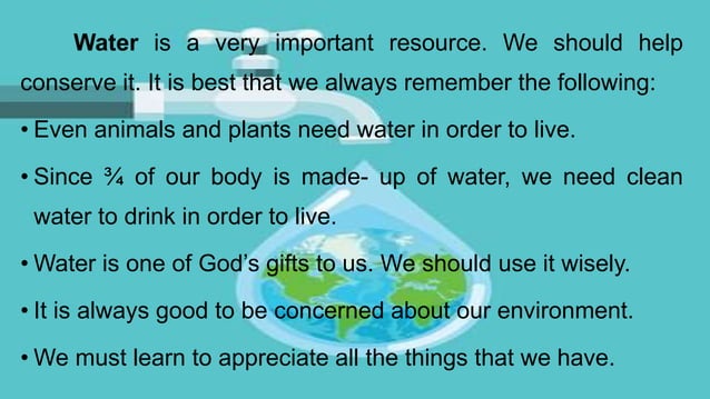 Conserving Water | PPT