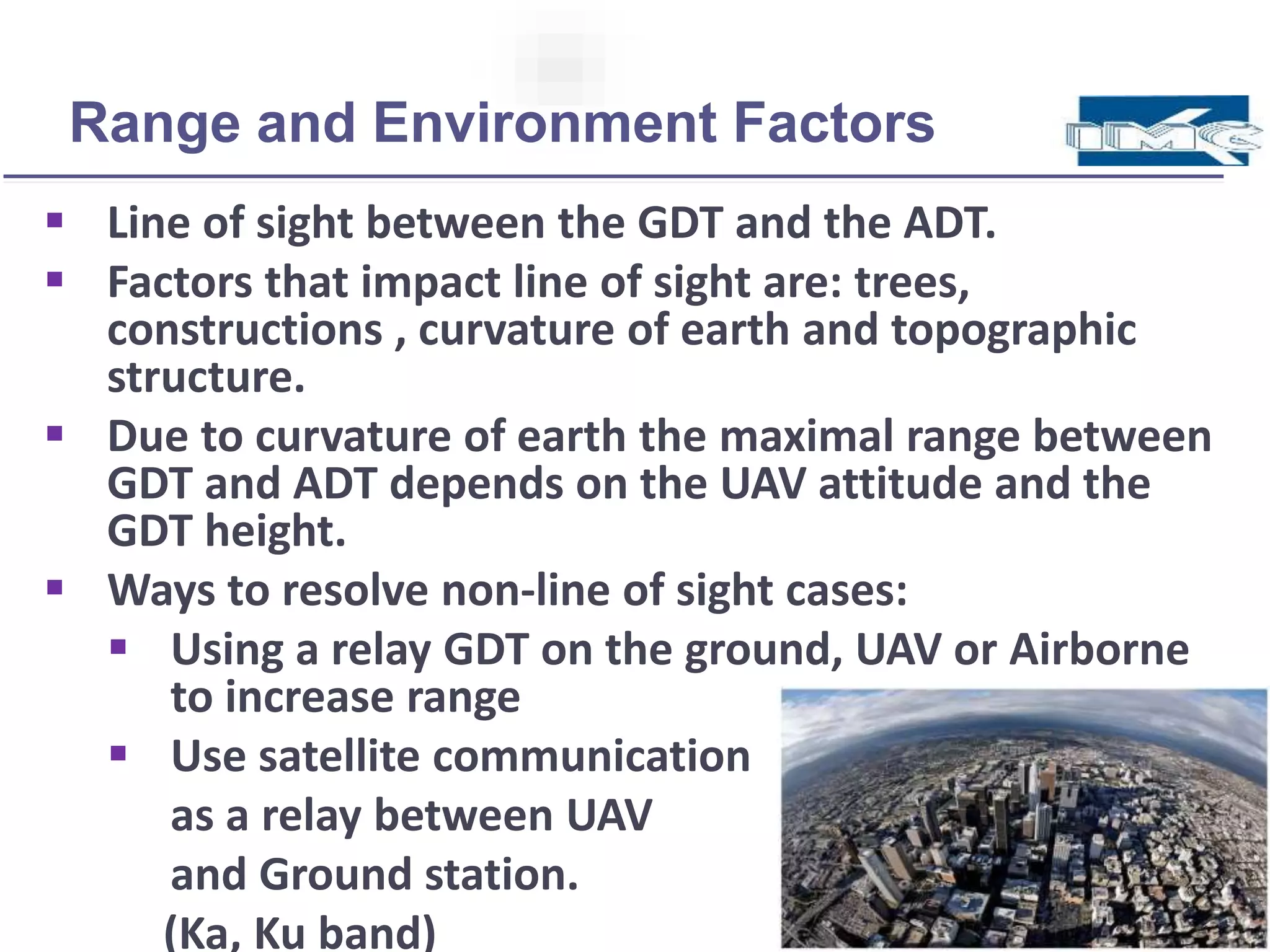 Considerations for choosing a data link for UAV | PPTX