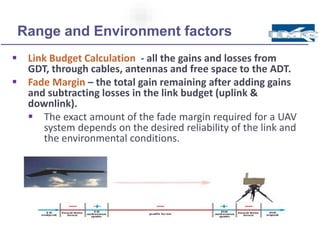 Considerations for choosing a data link for UAV | PPTX