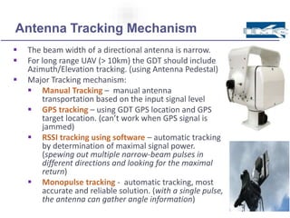 Considerations for choosing a data link for UAV | PPTX