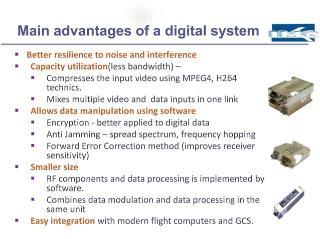 Considerations for choosing a data link for UAV | PPT