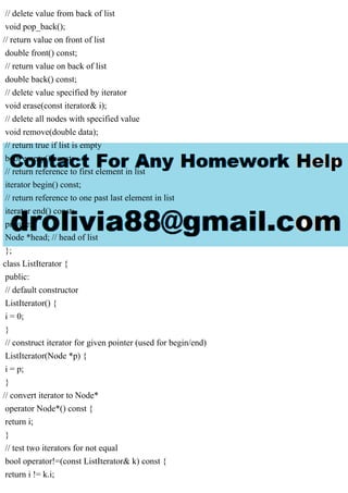 Consider a double-linked linked list implementation with the followin.pdf