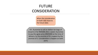 Consideration in Contract Law 1950 | PPTX