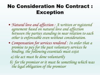 Consideration- Business Regulation | PPT