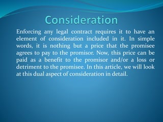 Consideration | PPT