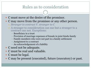 Consideration bba | PPT