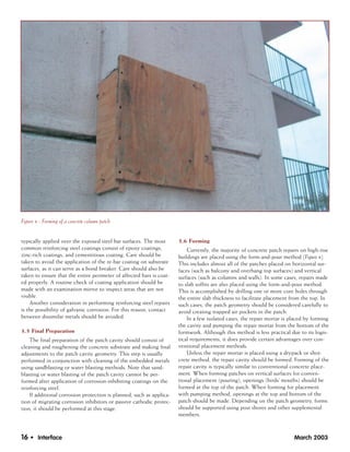 Consideration for repair of concrete building facades | PDF