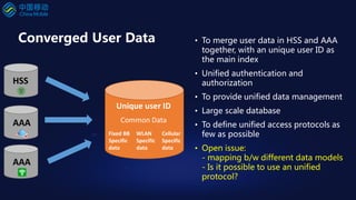 Consideration of fixed mobile convergence in 5G | PDF