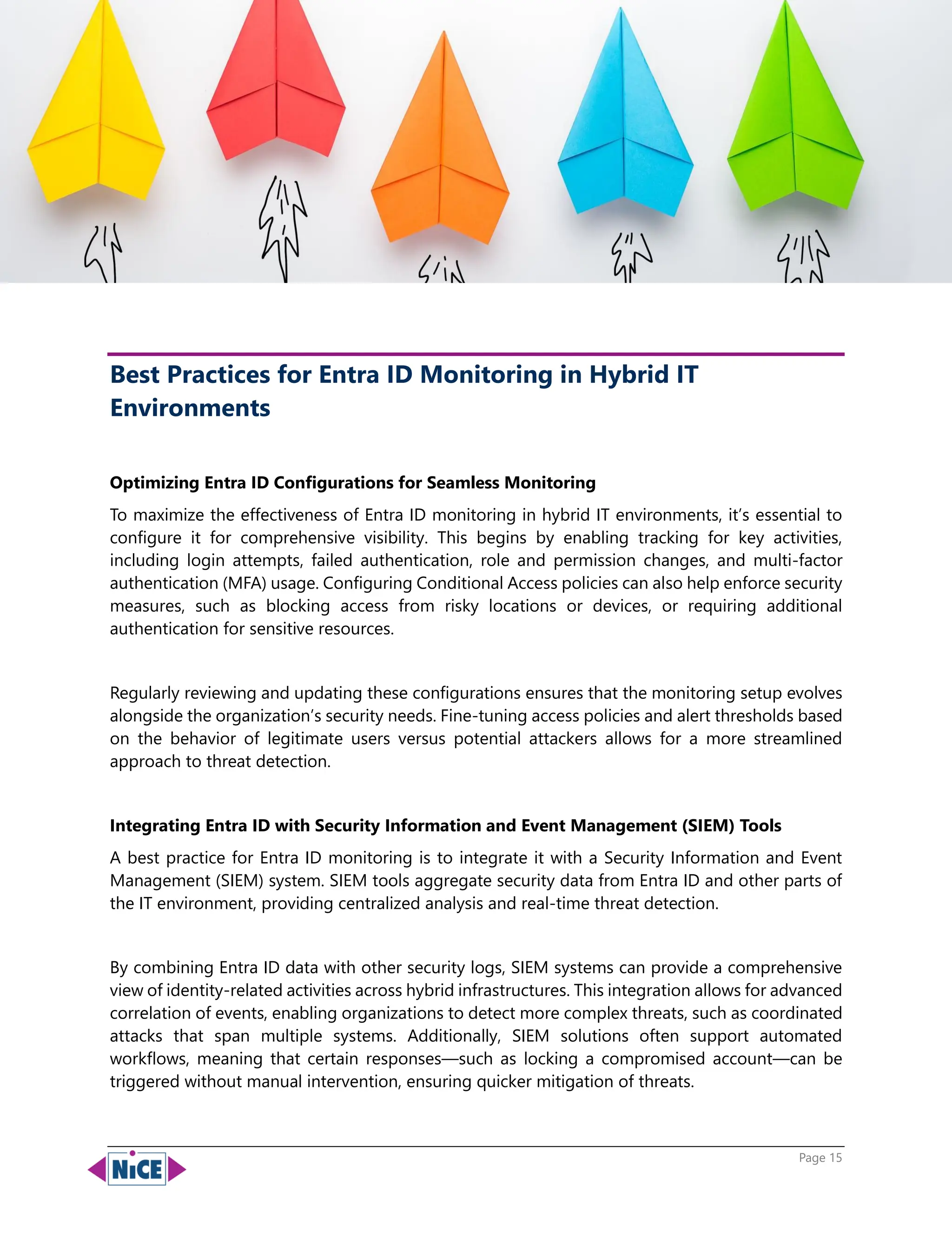 Considerations on Entra ID Security Monitoring | PDF