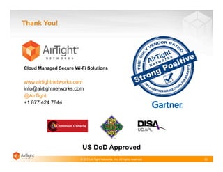 Considerations for a secure enterprise wlan data connectors 2013 | PPT