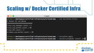 Considerations for operating docker at scale | PPT