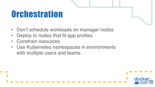 Considerations for operating docker at scale | PPT